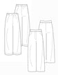 THE WIDE-LEGGED TROUSER | PDF Pattern – Paper Scissors Cloth