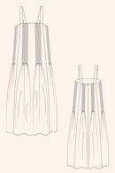 SIENNA DRESS | PDF Pattern – Paper Scissors Cloth