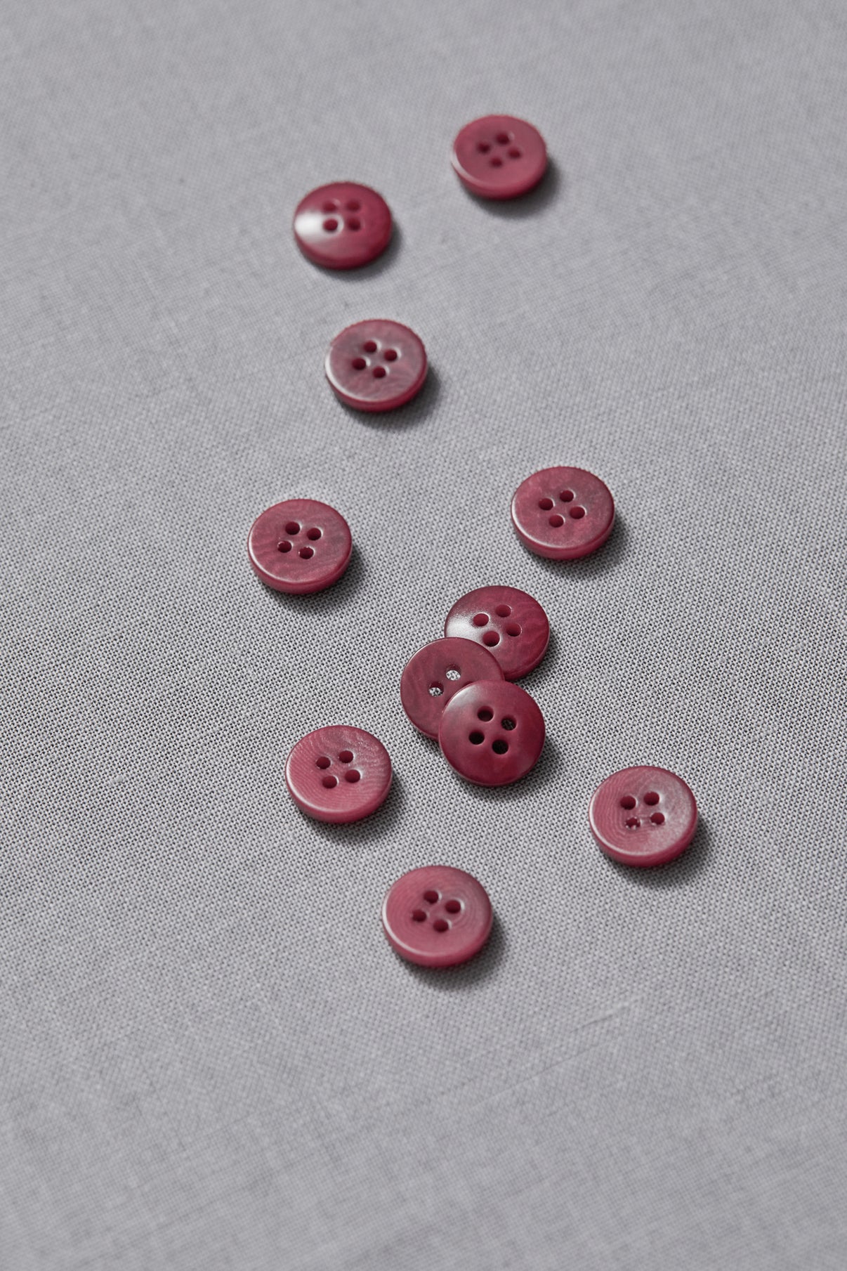 PLAIN 4 HOLE COROZO BUTTON | Punch 11mm – Paper Scissors Cloth