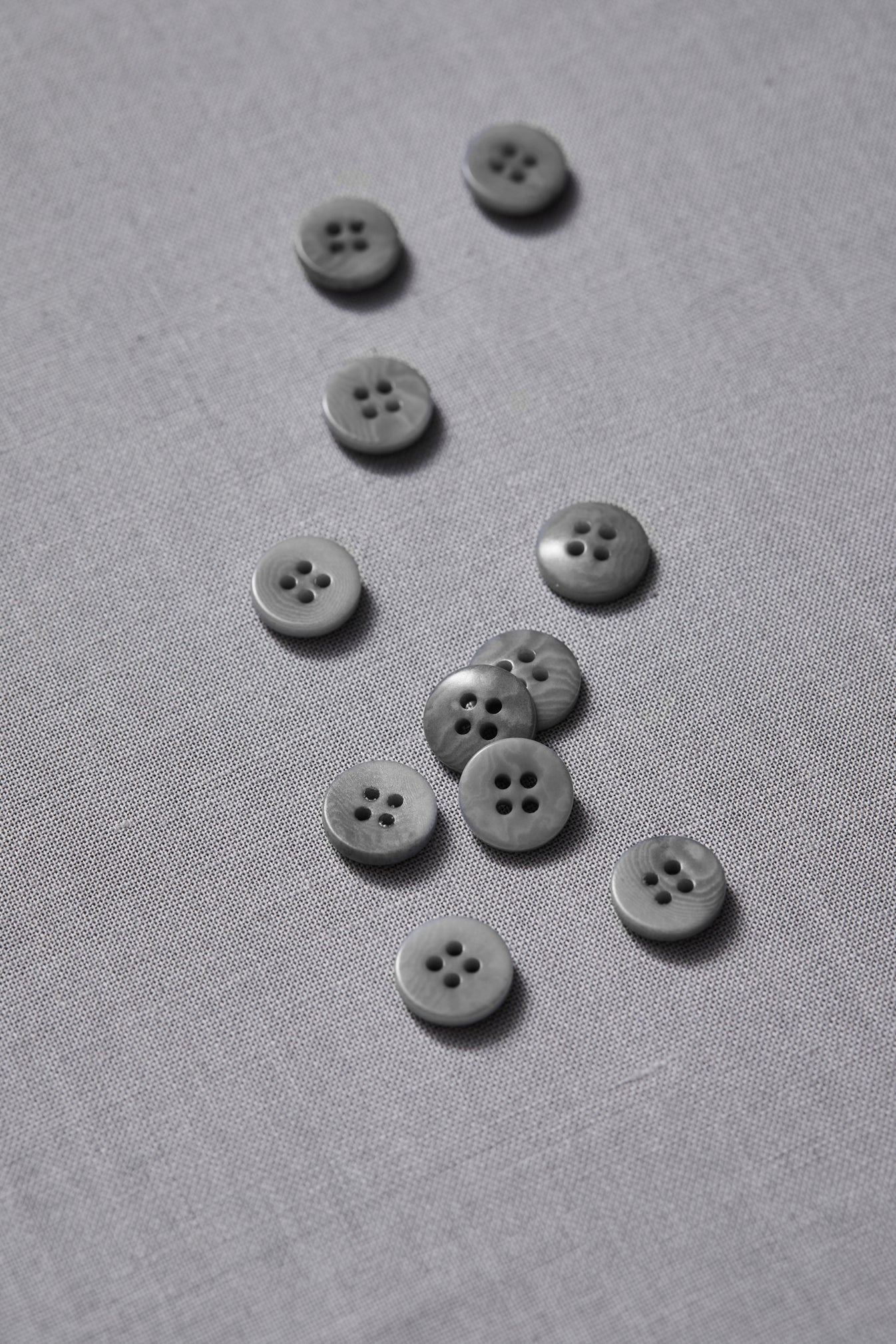 PLAIN 4 HOLE COROZO BUTTON | Sky 11mm – Paper Scissors Cloth