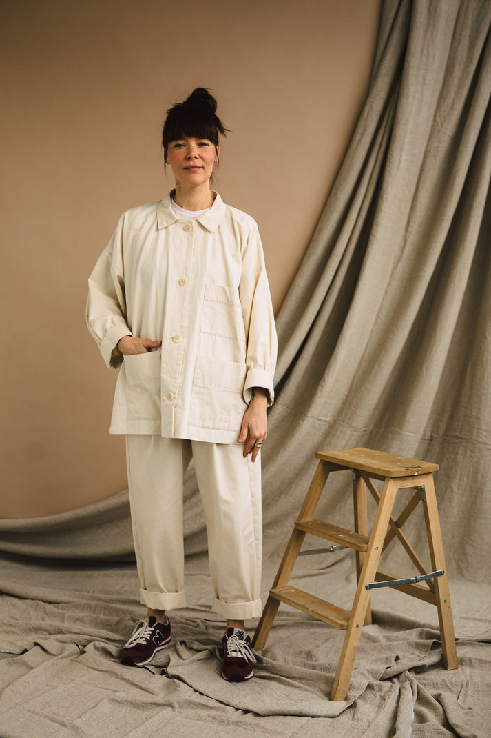 ZERO WASTE WORKWEAR JACKET | PDF Sewing Pattern – Paper Scissors Cloth