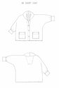 ZERO WASTE COAT | PDF Sewing Pattern – Paper Scissors Cloth
